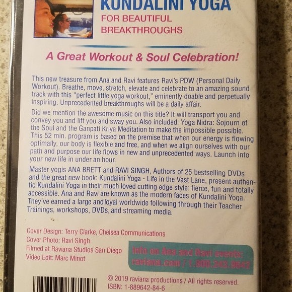 ana brett & ravi singh | Other | Kundalini Yoga Video | Poshmark